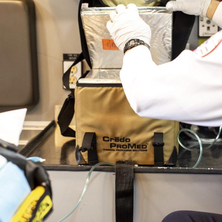 Credo ProMed bärväska för livräddande transporter